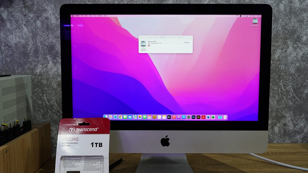 อัพเกรด MacBook Pro MacBook Air iMac Upgrade Ram & SSD