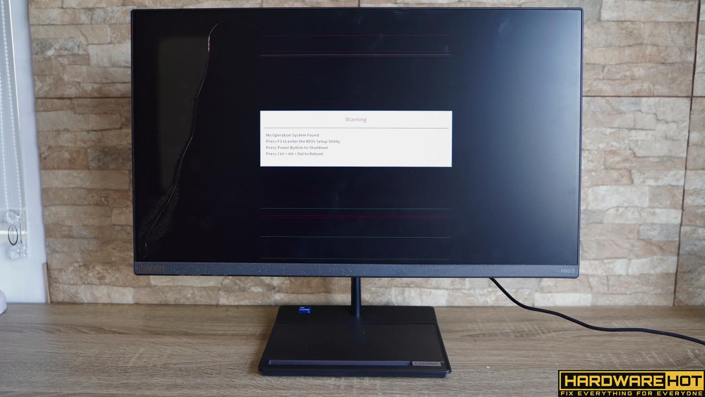 รับเปลี่ยนจอ ALL IN ONE LENOVO THINKCENTRE NEO 30A 24 GEN3 อาการจอแตก